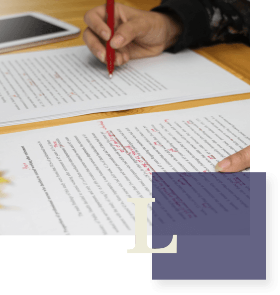 Professional Revision and Editing Services | Larrass Translations